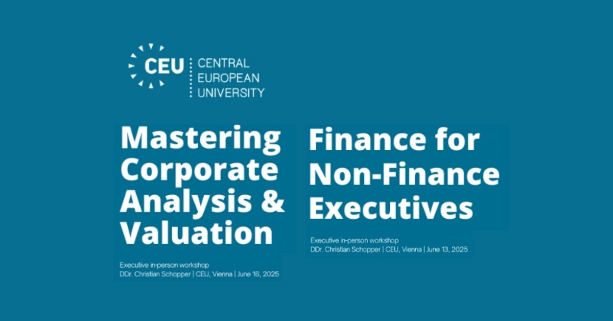 Lifelong Learning: CEU opens workshops to the broader community