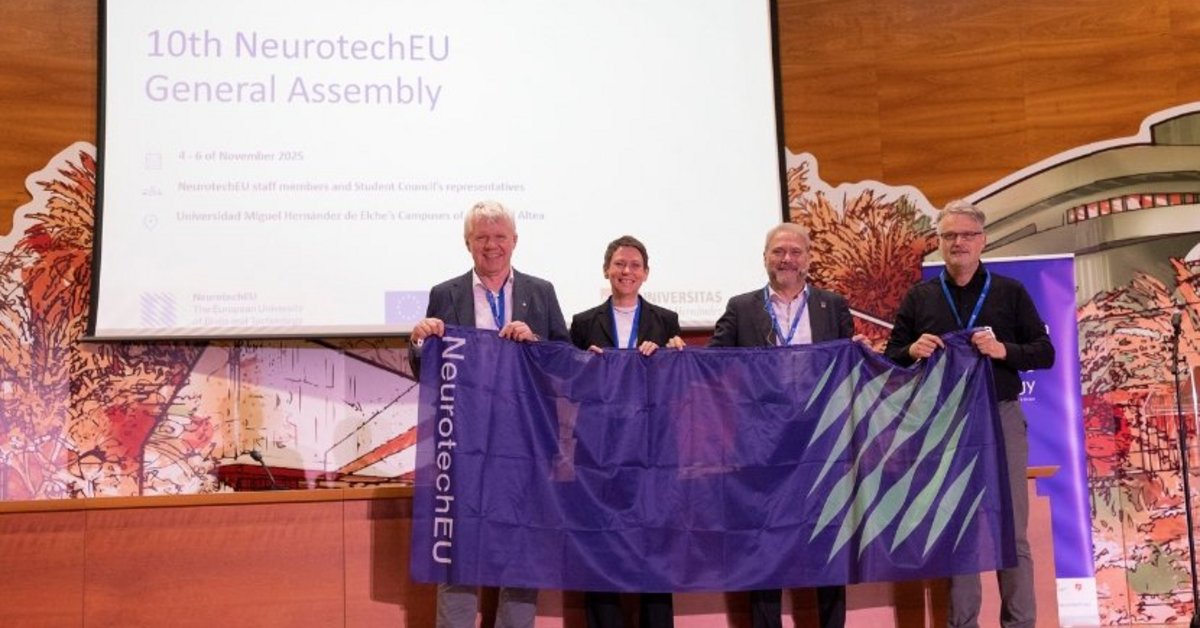 MedUni Innsbruck tritt europäischer Hochschulallianz NeurotechEU bei